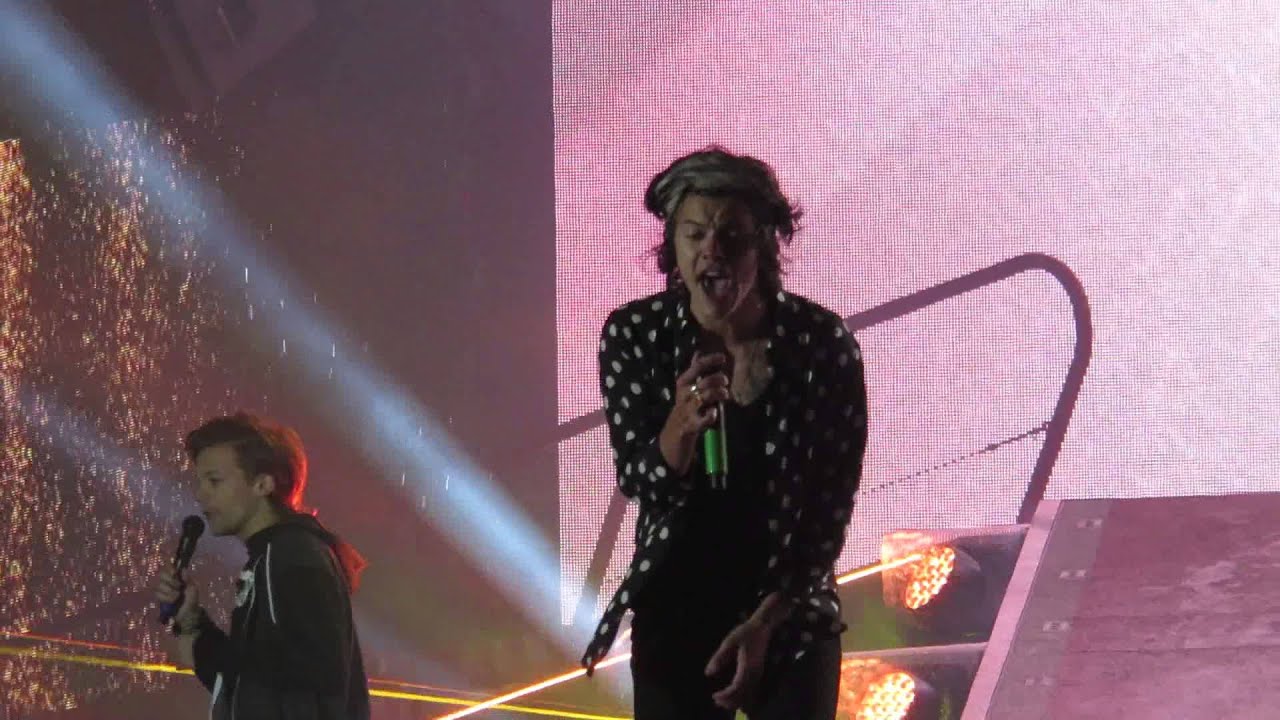 One direction Dublin 2014 Liam Payne falling WWA Tour - YouTube