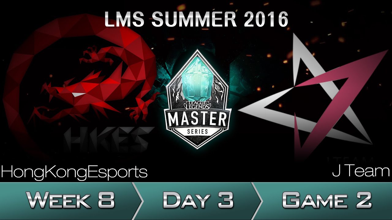 《LOL》2016 LMS 夏季賽 粵語 W8D3 JT vs HKE Game 2 - YouTube