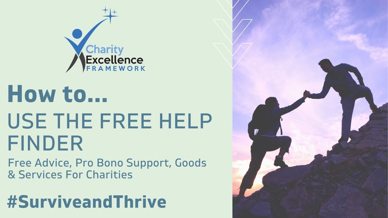 Free Help Finder - Finds Free Advice, Pro Bono Support, Goods ...