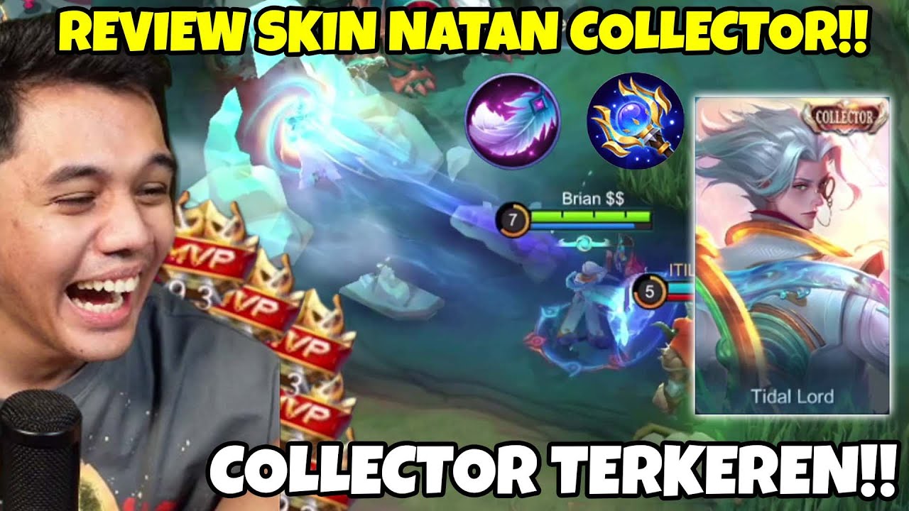 Skin Natan Collector!! ULTI-nya ada Portal!! Effect Ullti Terbaik Di ...