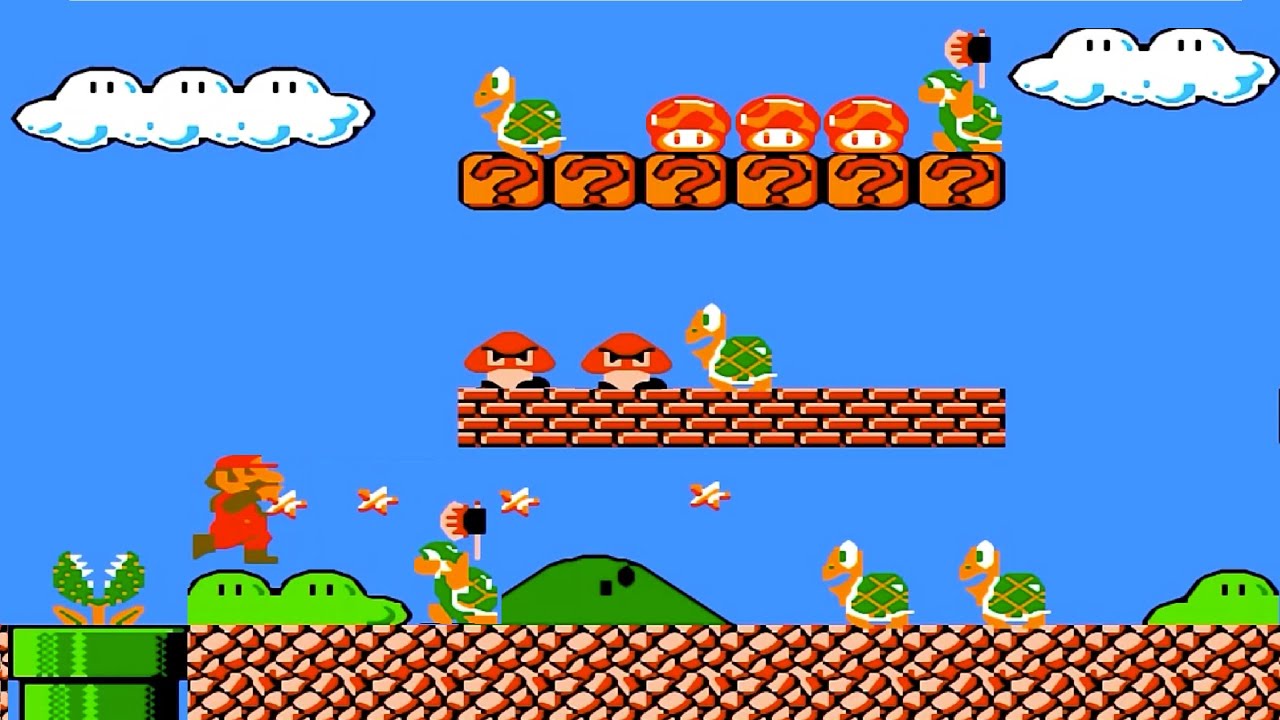 Super Mario Bros: Broken Mario - YouTube