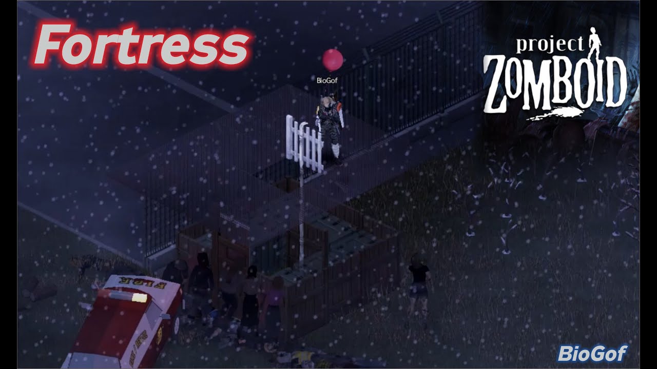 Dead Fortress Project Zomboid ป้อมปราการ อันทรงพลัง #projectzomboid ...