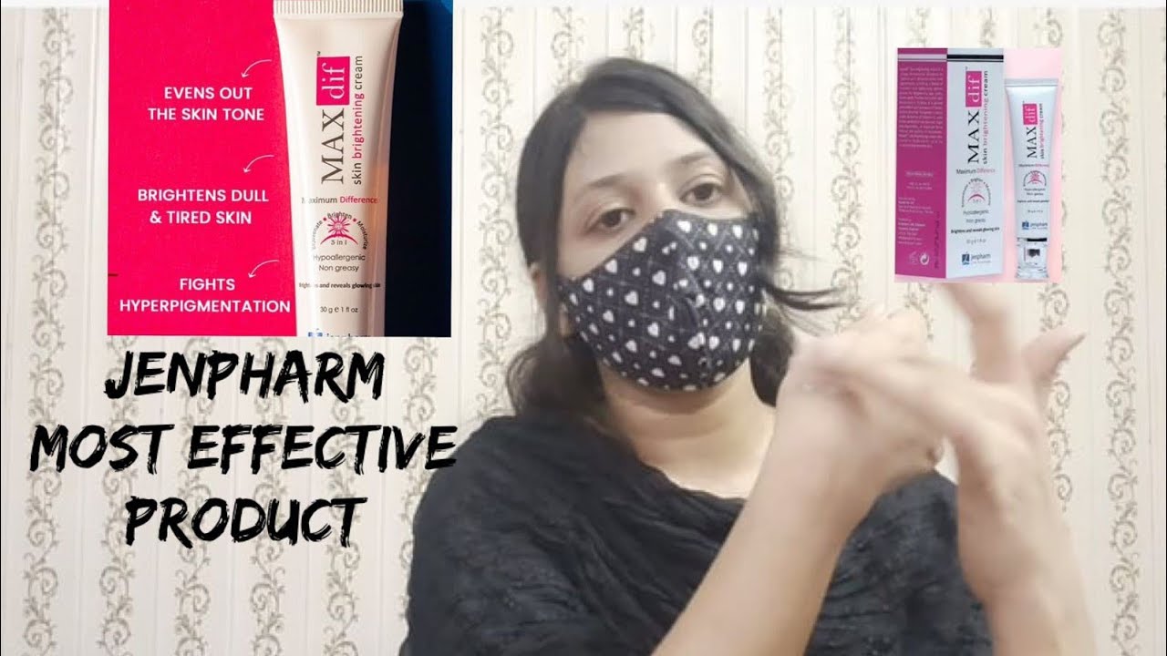 jenpharm's most effective brightening cream review by shop secret - YouTube