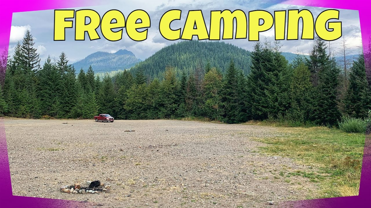 Free Dispersed Camping Mt Baker National Forest along NF-12 - YouTube