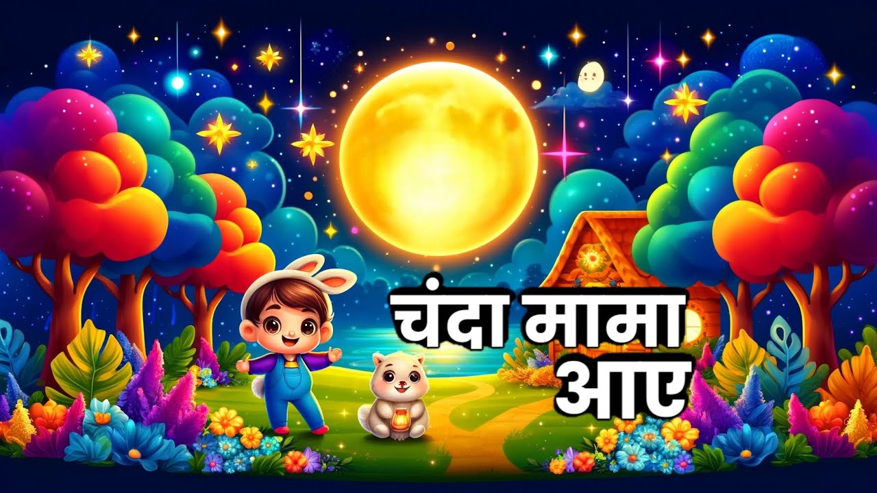 चंदा मामा आए | hindi rhymes | nursary rhymes | dayod kids tv - YouTube