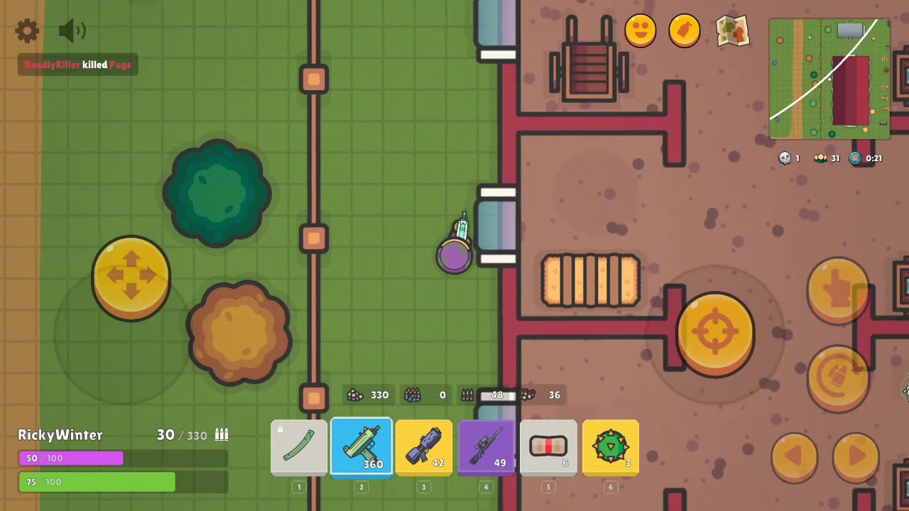 Zombs Royale.io (new map) - YouTube