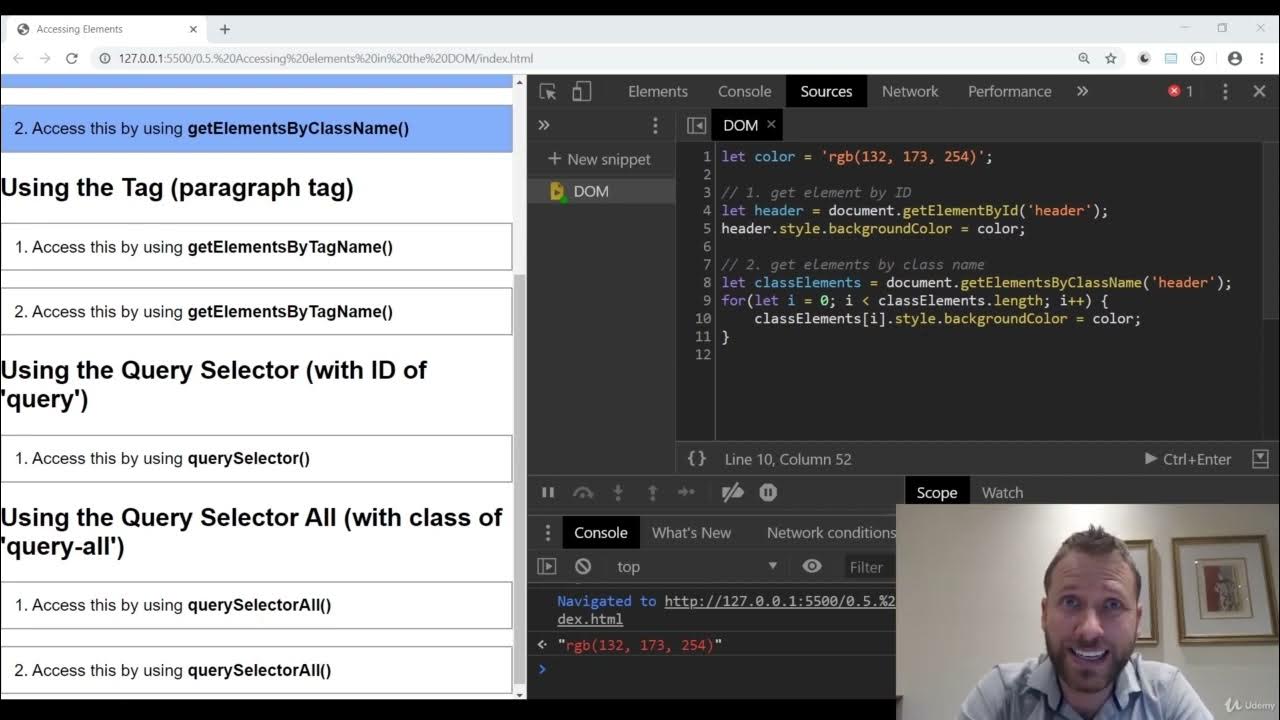 15 getElementsByTagName - YouTube