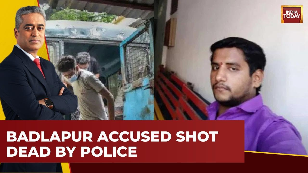 Badlapur Case: Akshay Shinde Shot Dead, Opposition Demands Inquiry | NewsToday with Rajdeep ...