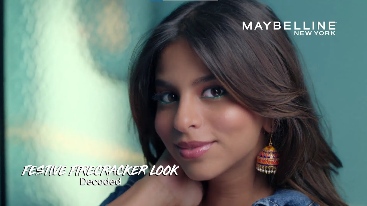 Maybelline New York | Makeup Decoded | Suhana's Festive Firecracker Look - YouTube