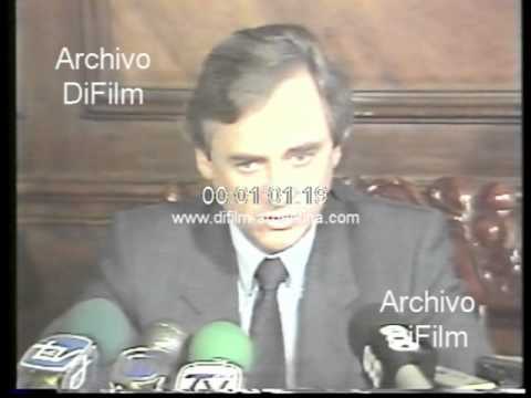 DiFilm - Alejandro Foxley hace un balance de su gestion 1990 - YouTube