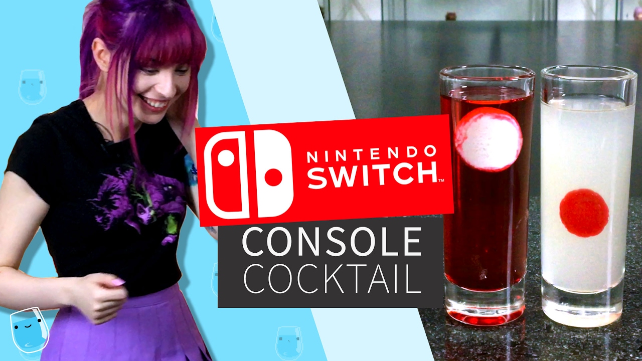 Nintendo Switch Cocktail! - GeekTails - YouTube