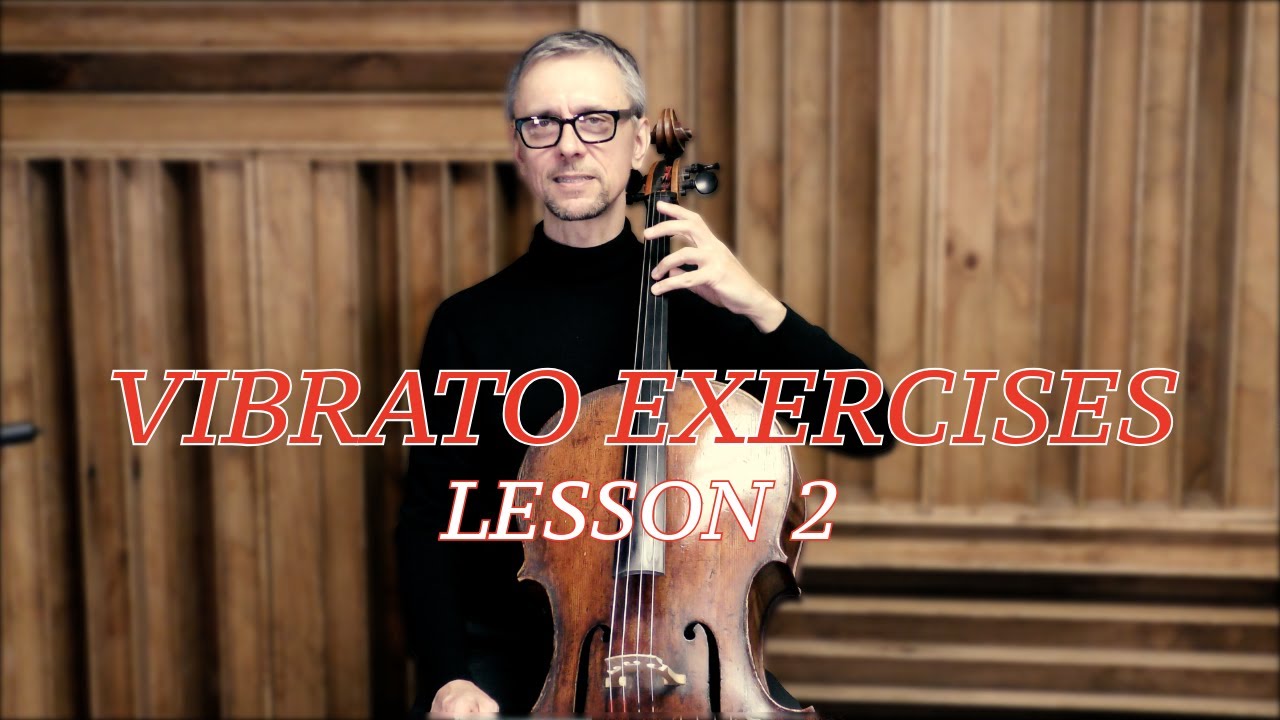 How to play cello with vibrato - Lesson 2 with exercises - YouTube