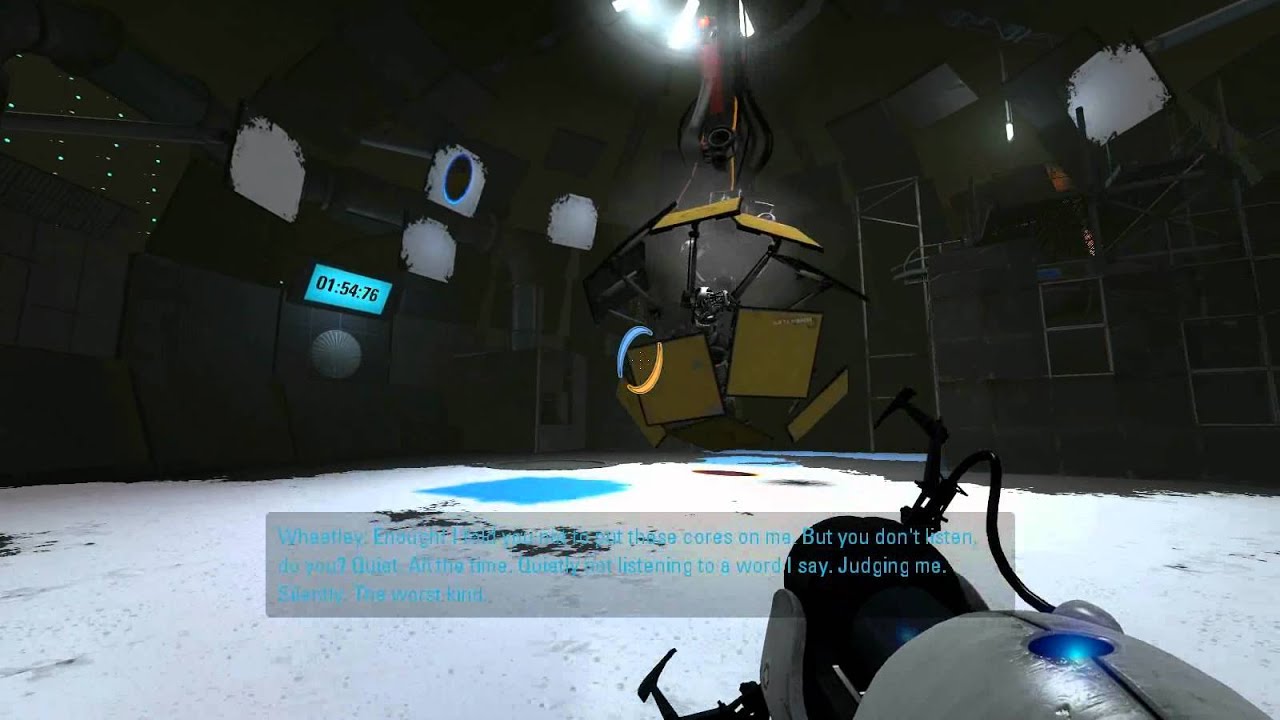 Portal 2 Lets play! Ep. 26 - FINAL EPISODE AND I'M IN SPACE - YouTube