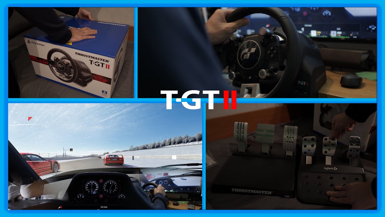 THRUSTMASTER TGT-2-abbandono il mio G29! Confronto unboxing e test su ...