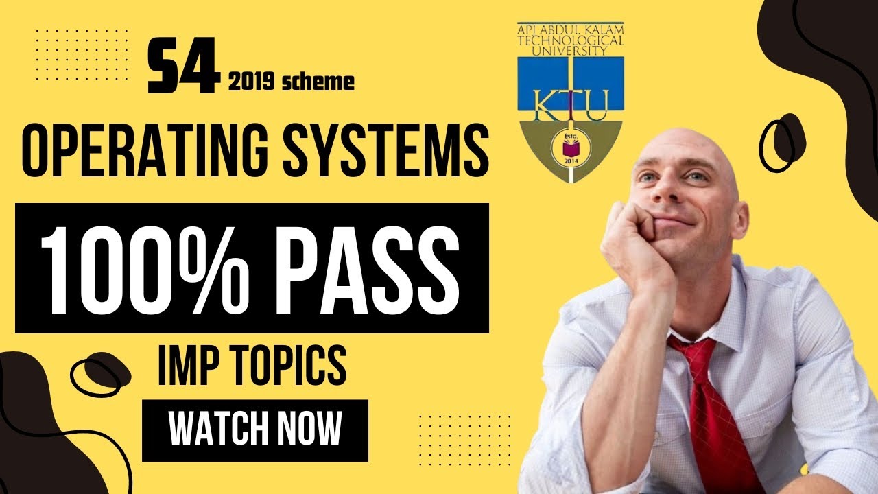 OPERATING SYSTEMS (CST206)| SURE QUESTIONS | S4 CSE | SCHEME (2019) - YouTube