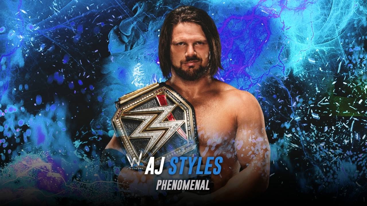 WWE: "Phenomenal" AJ Styles Theme Song - YouTube