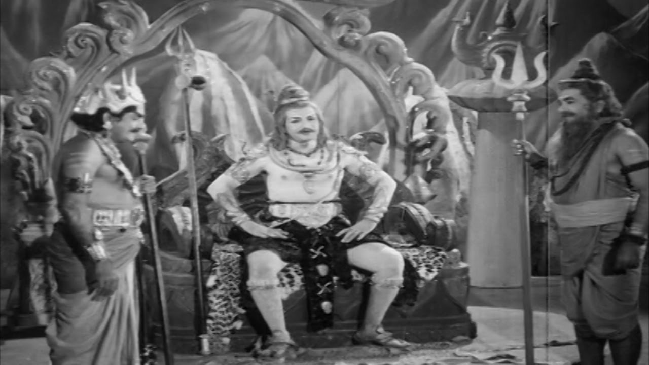 Dakshayagnam Movie || Lord Shiva Meet Sathi Devi Introduction Scene ...