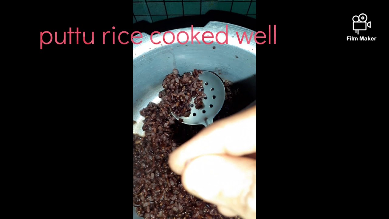 Healthy and simple Breakfast Pattu Recipe| Black kavuni Rice Pattu ...