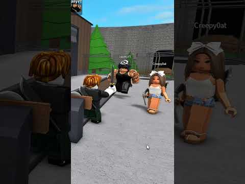 FAKE BACON TROLLING IN MM2 😂 #roblox #mm2