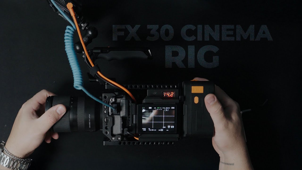 FX30 CINEMA RIG - CINEBACK - REVIEW E MONTAGEM - YouTube