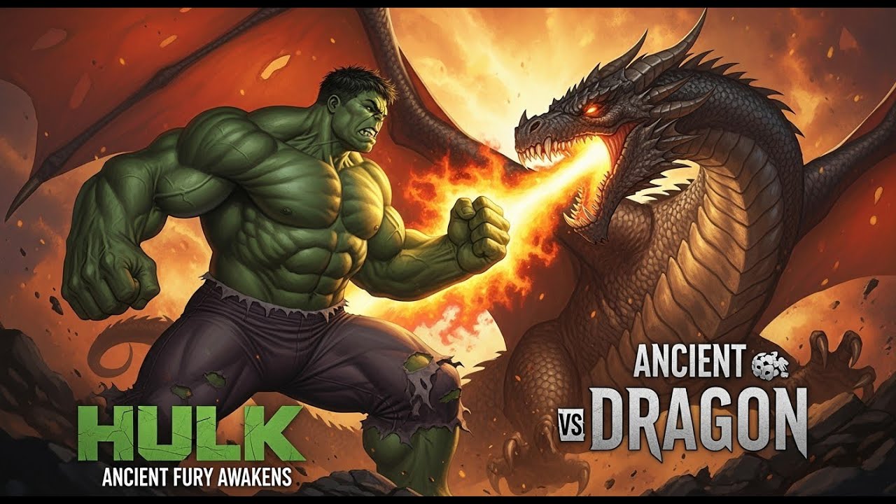 HULK vs DRAGON: The Final War | Epic Cinematic Battle in 4K - YouTube