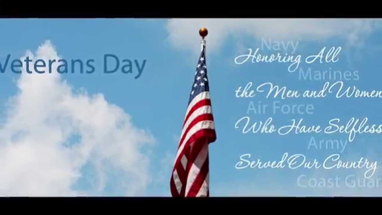 Star Spangled Banner (national anthem) Veterans Day - YouTube