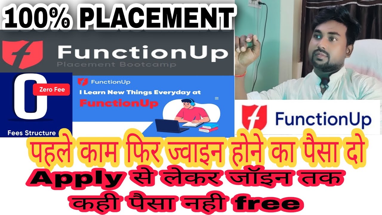 100% Placement |functionup free cochin - YouTube