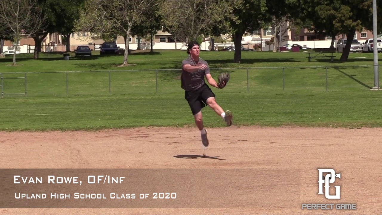 Evan Rowe Prospect Video, OF Inf, Upland High School Class of 2020 ...
