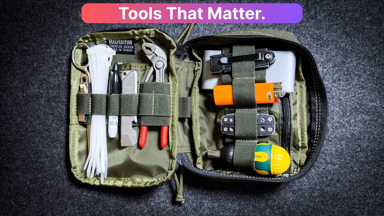 What I Actually Carry in My EDC Tool Kit (And Why It Matters) - YouTube