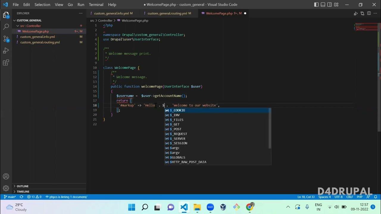 Param Converter In Custom Module Drupal 9 D4drupal Youtube