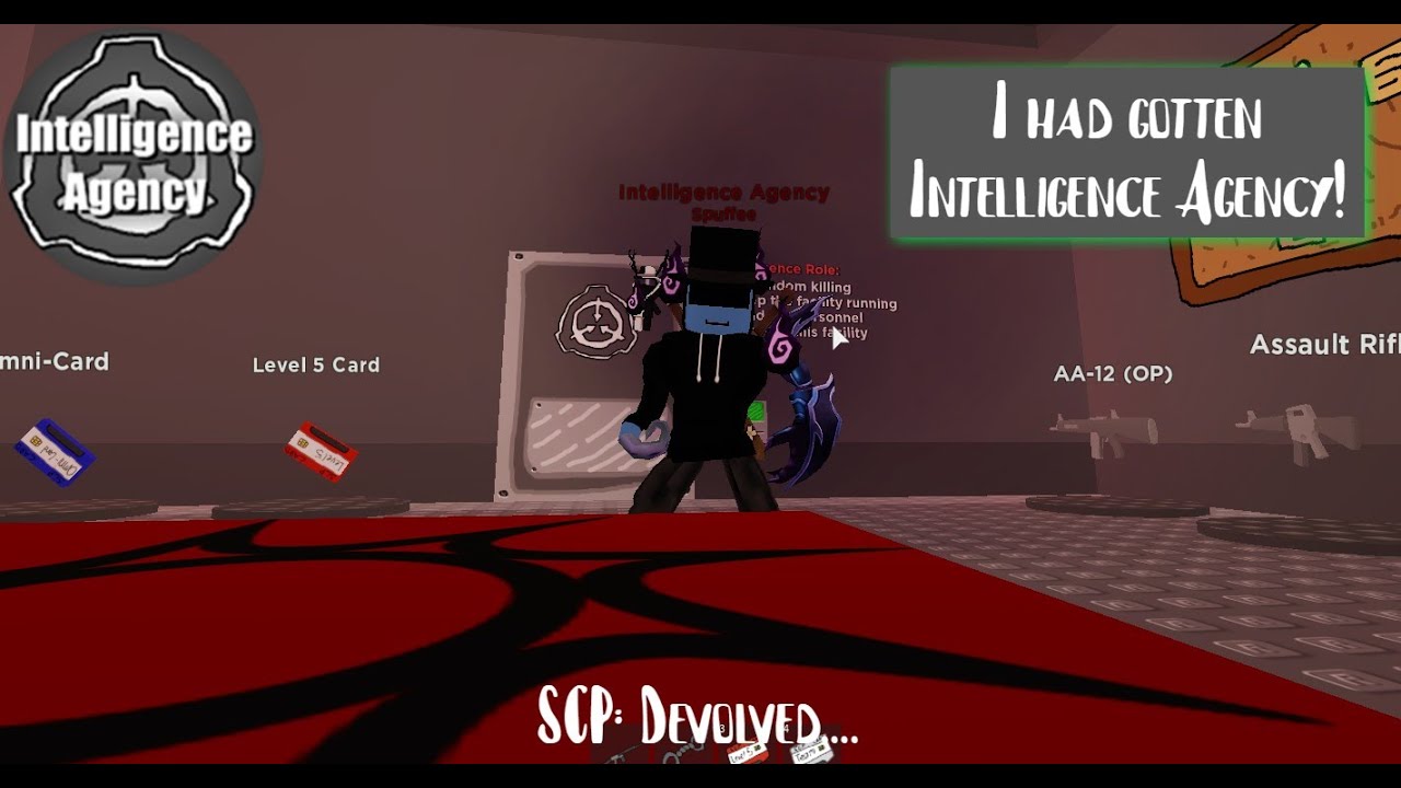 Using Intelligence Agency! | SCP: Devolved - YouTube