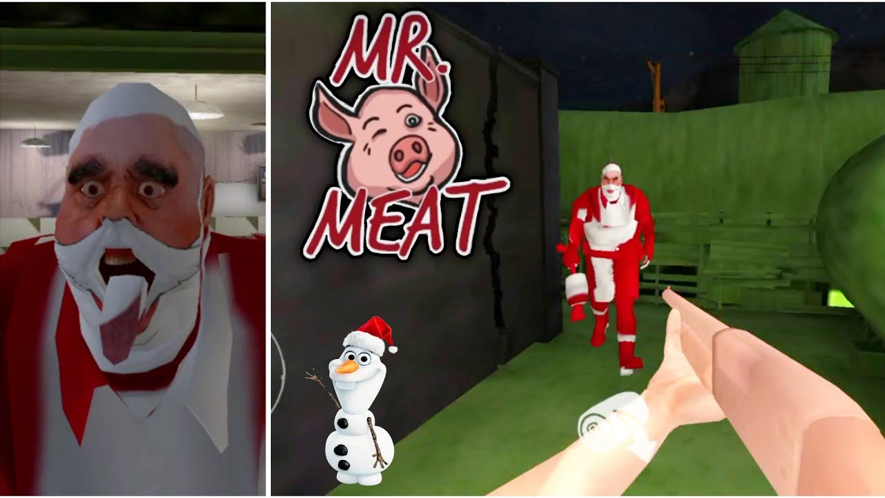 Mr Meat Part 1 Santa Mr Meat | Winter Update - YouTube