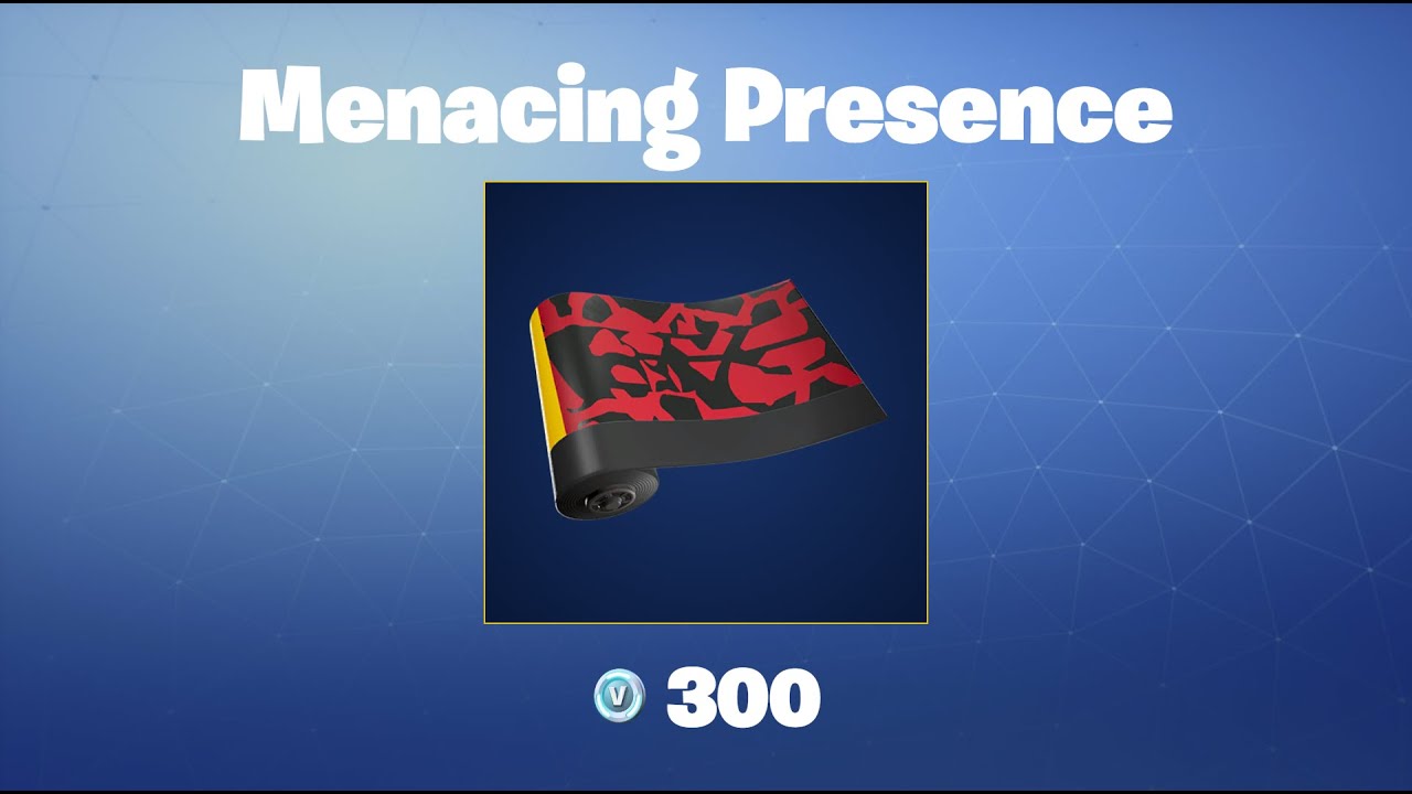Menacing Presence | Fortnite Wrap - YouTube