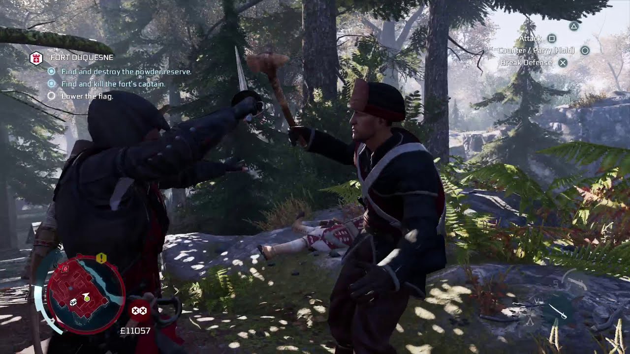 AC3 Fort Duquesne ridiculously idiotic attempt - YouTube