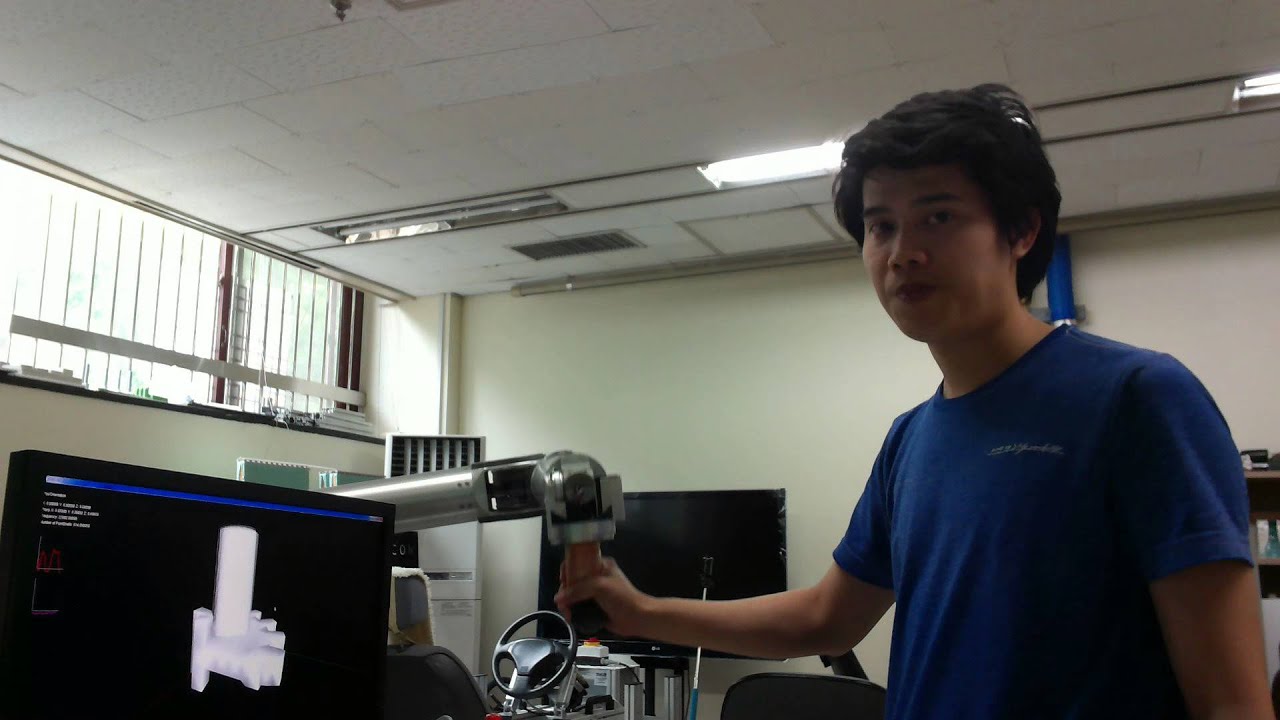 voxel-based 6DOF haptic rendering - YouTube