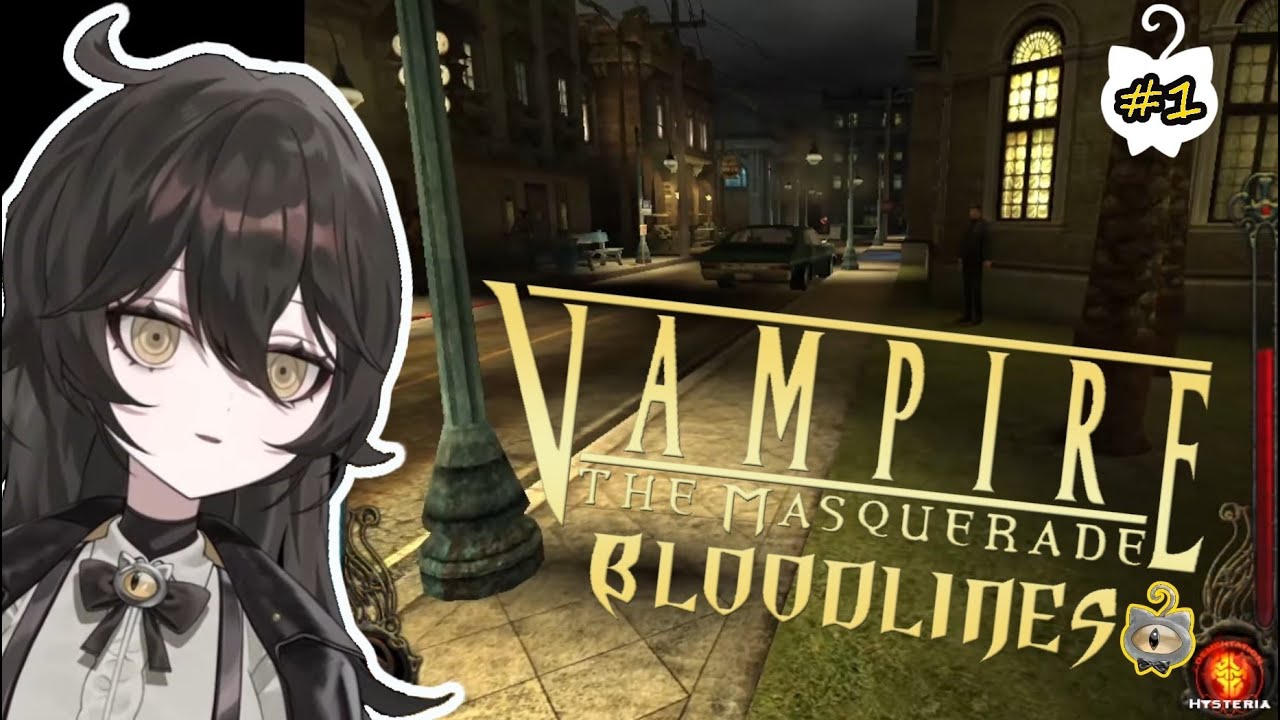 【Vampire: The Masquerade Bloodlines】We're A Vampire now! Let's check ...
