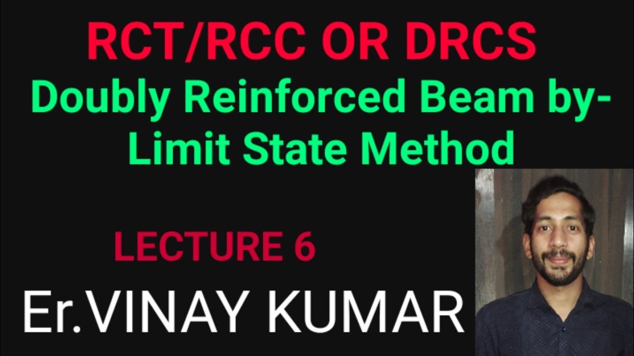 Civil Engg // RCT/RCC OR DRCS // Basic concept & Design steps of Doubly ...