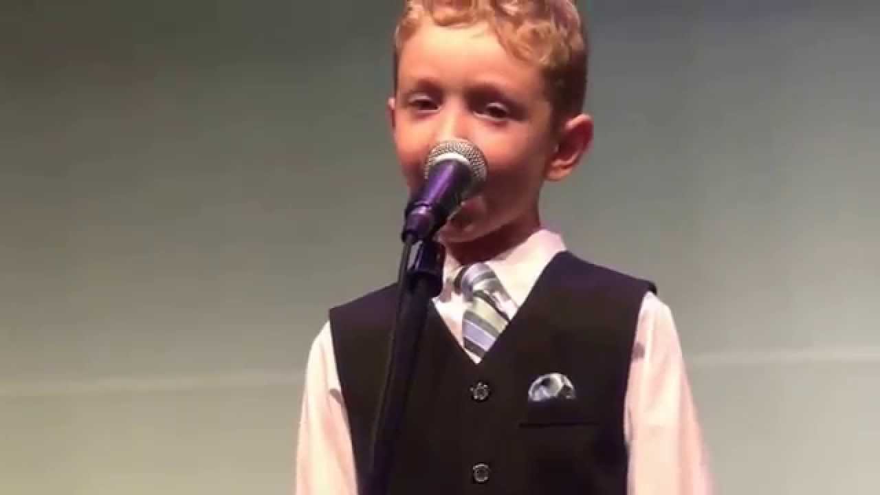 Xander's First Solo Public Performance - YouTube