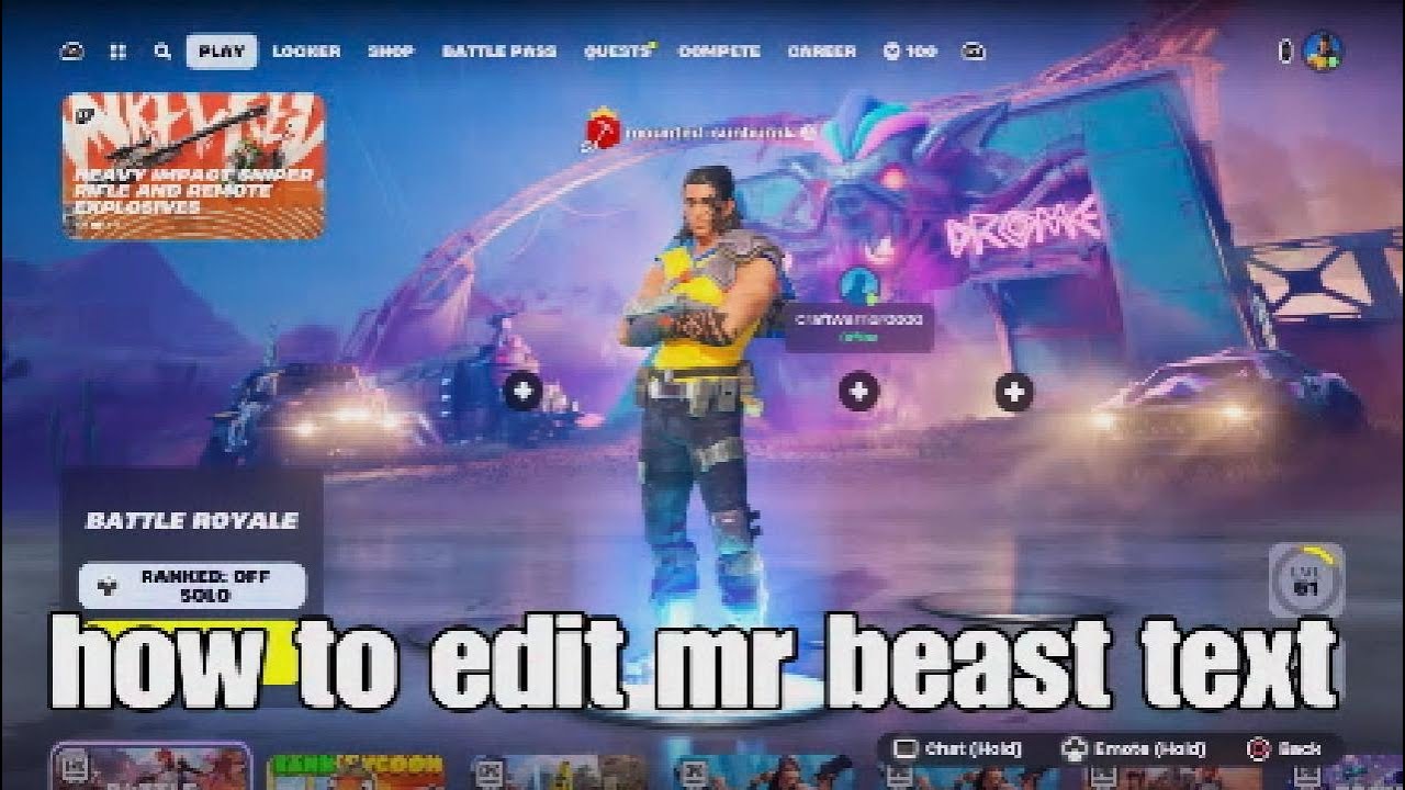 How to edit mr beast text in share factory | tutorial - YouTube