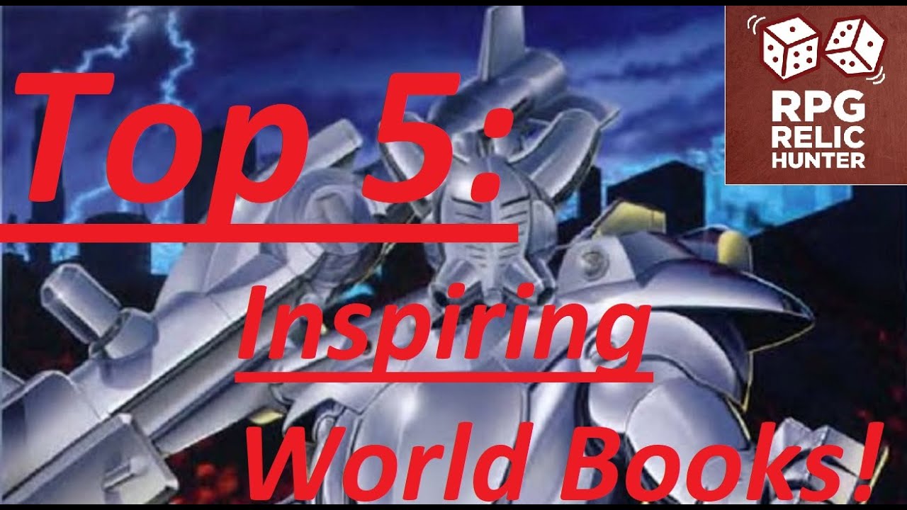 Relic Hunter's Top 5 Inspiring Rifts World Books! - YouTube