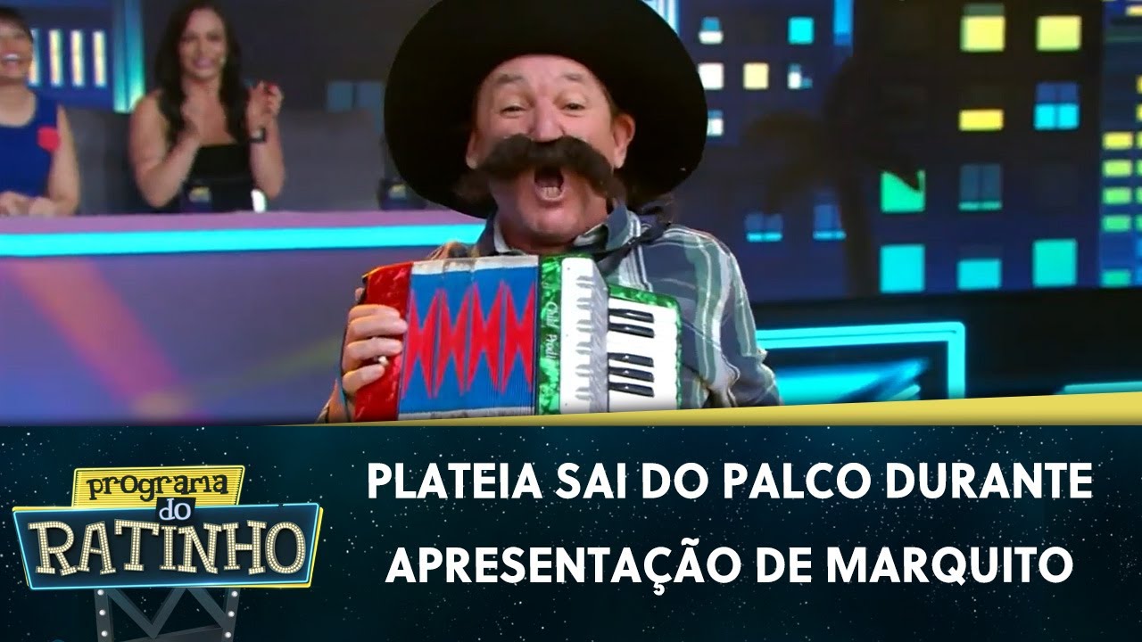 Marquito fez apresentação e plateia foi embora do palco | Programa do ...