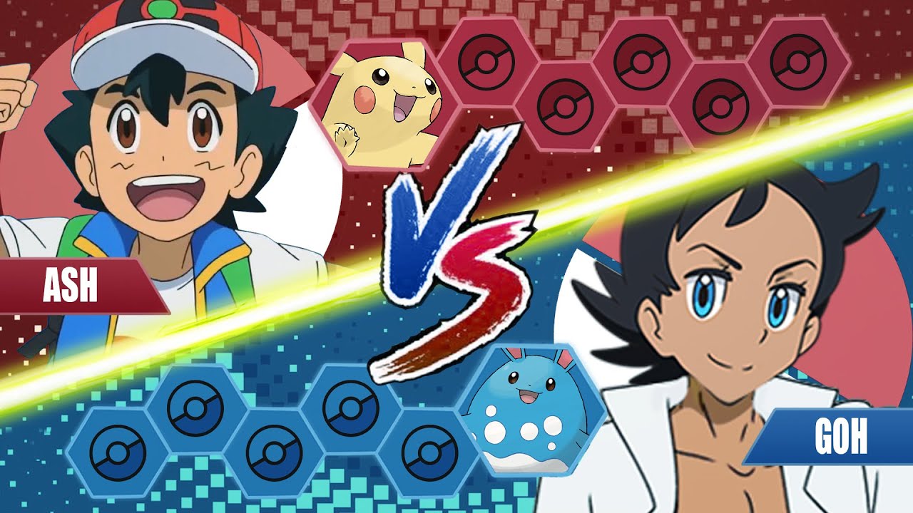 Pokemon Battle Alternate World: Ash Vs Professor Goh - YouTube