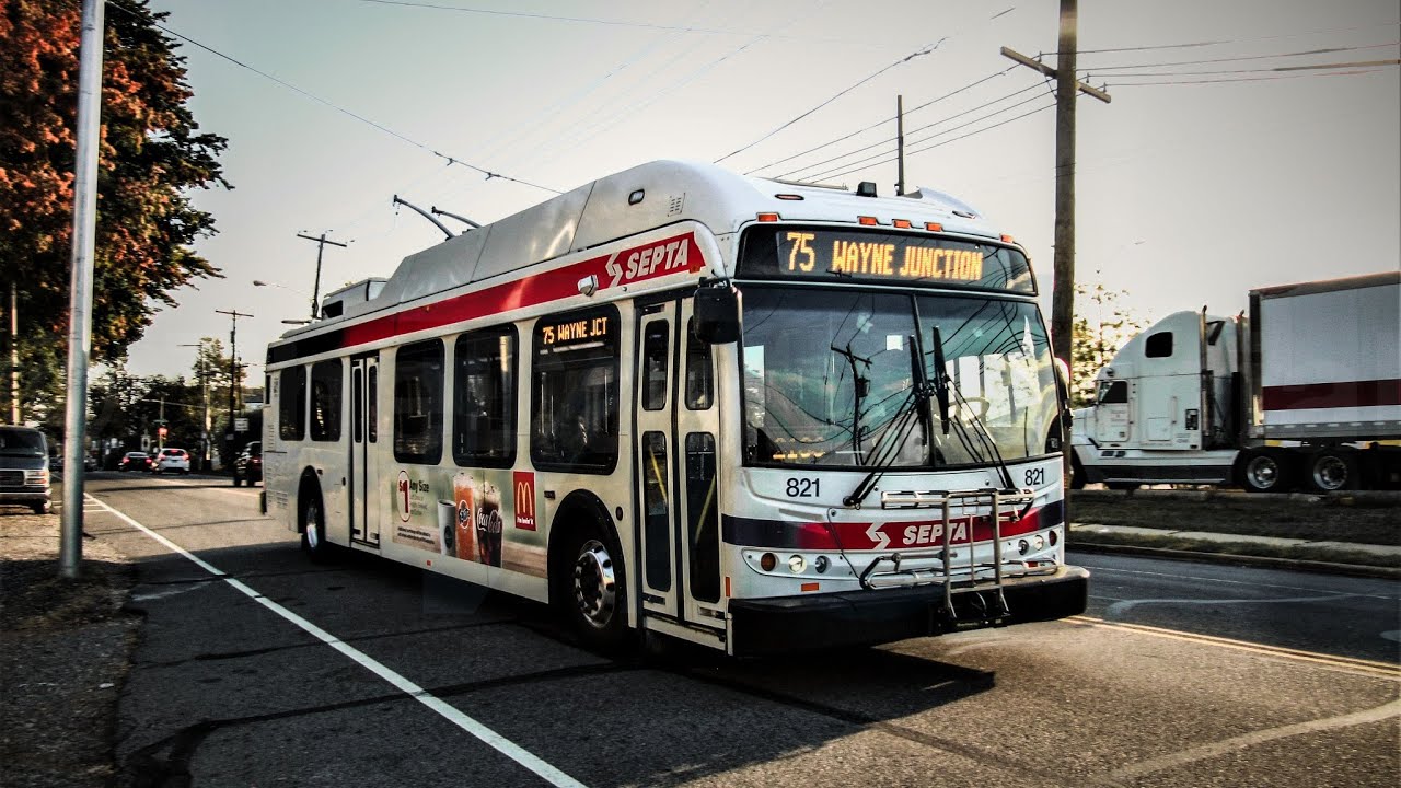 Septa Route 75(Wayne Junction)Announcements - YouTube