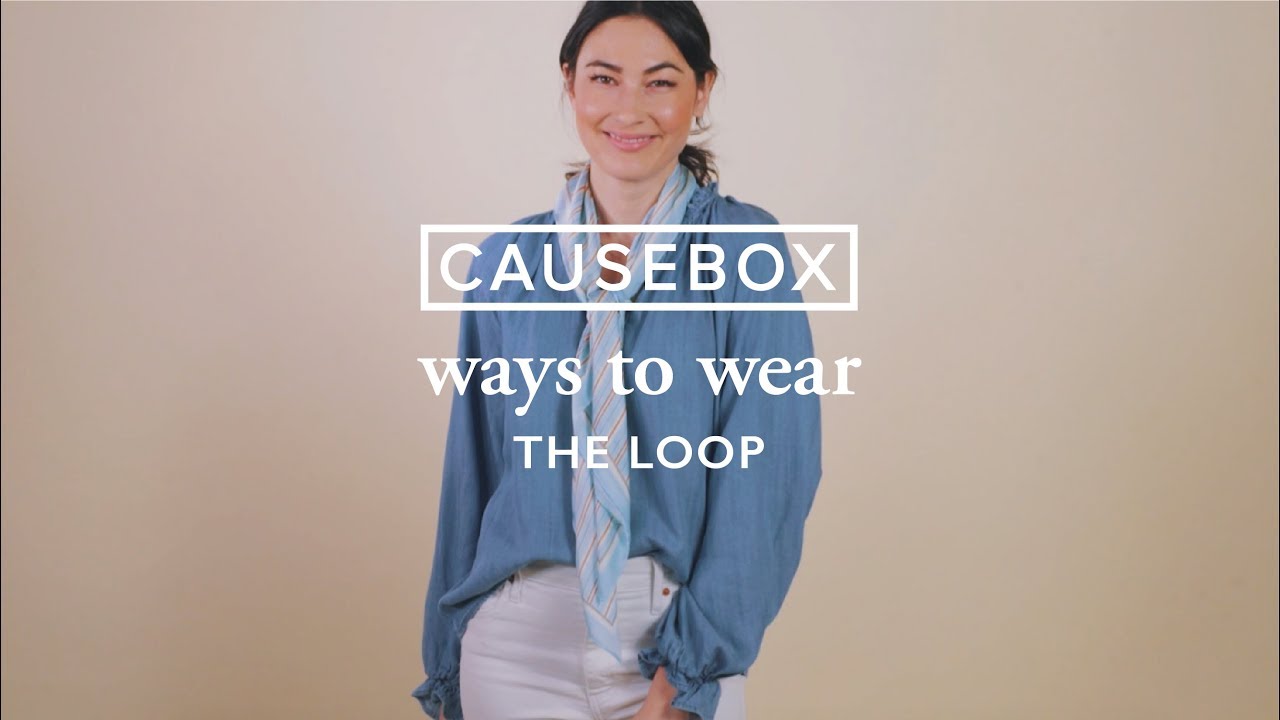 Ways to Wear: The Loop #2 - YouTube