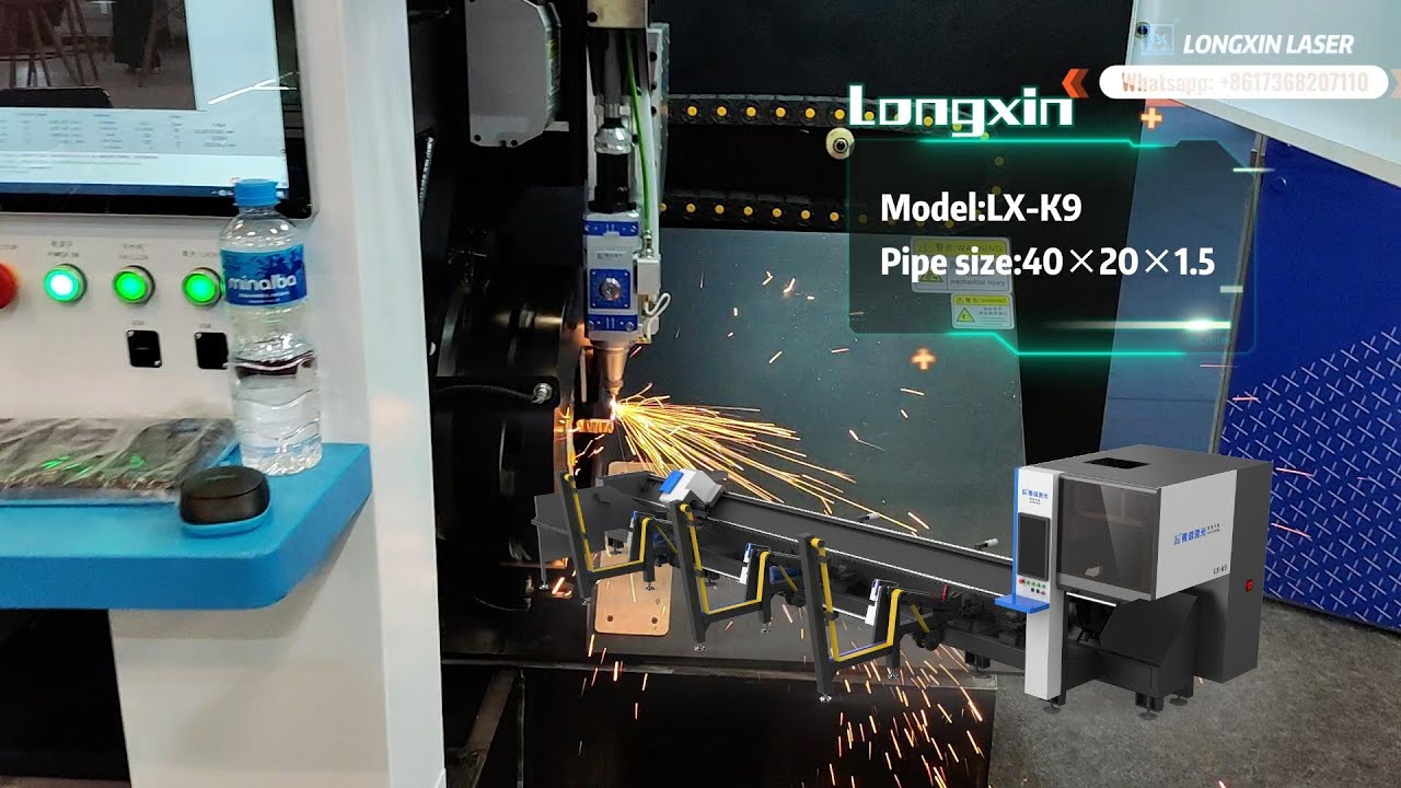 Longxin laser cutting machine on Brazil exhibition |Longxin Laser - YouTube