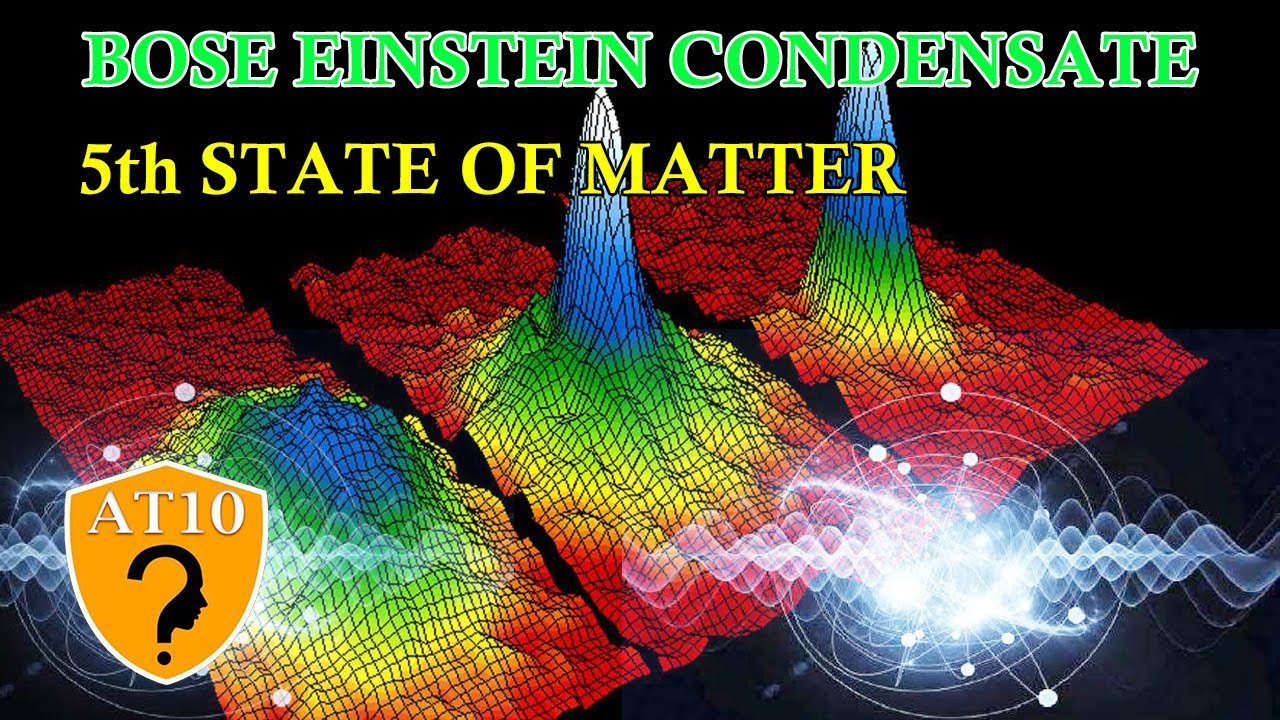 BOSE EINSTEIN CONDENSATE || 5th State of Matter || - YouTube