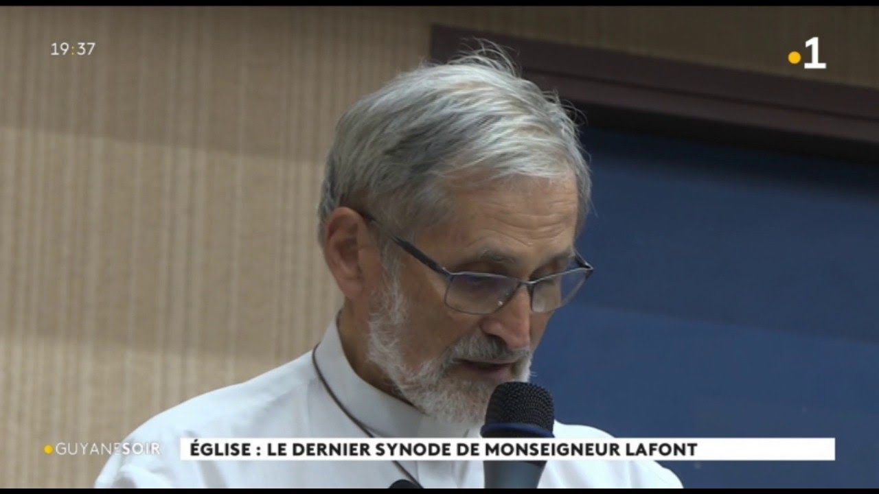 Eglise : le dernier synode de Monseigneur Emmanuel Lafont - YouTube
