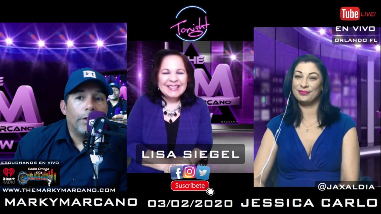 The Marky Marcano Radio Show invita a Lisa Siegel - YouTube