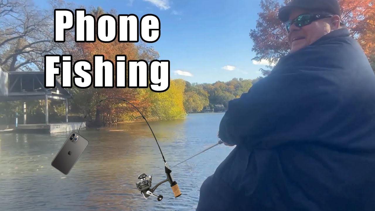 Fishing for my Phone in Austin Texas - YouTube