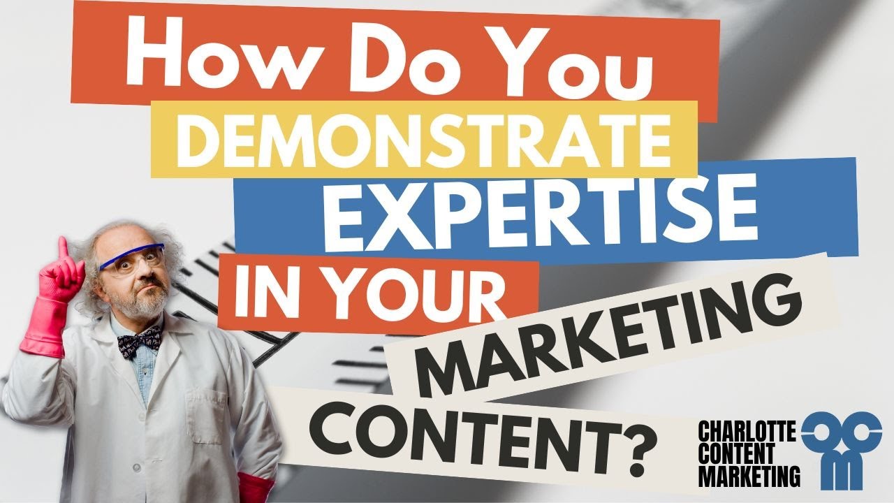 How Do You Demonstrate Expertise in Marketing? - YouTube